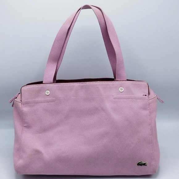 Lacoste | Bags | Lacoste Light Pink Tote | Poshmark